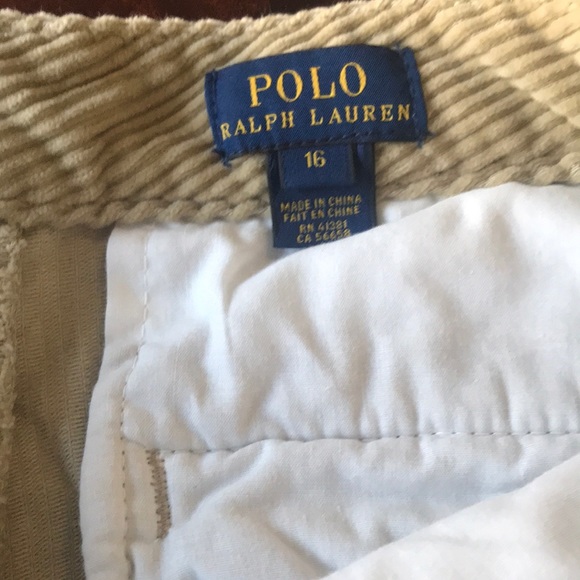 Polo Ralph Lauren | Bottoms | Ralph Lauren Wide Whale Kahki Corduroys | Poshmark